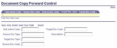 Document Copy Forward Control